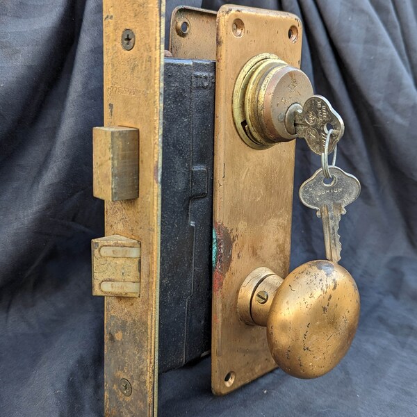 Brass Lock Plate - Etsy