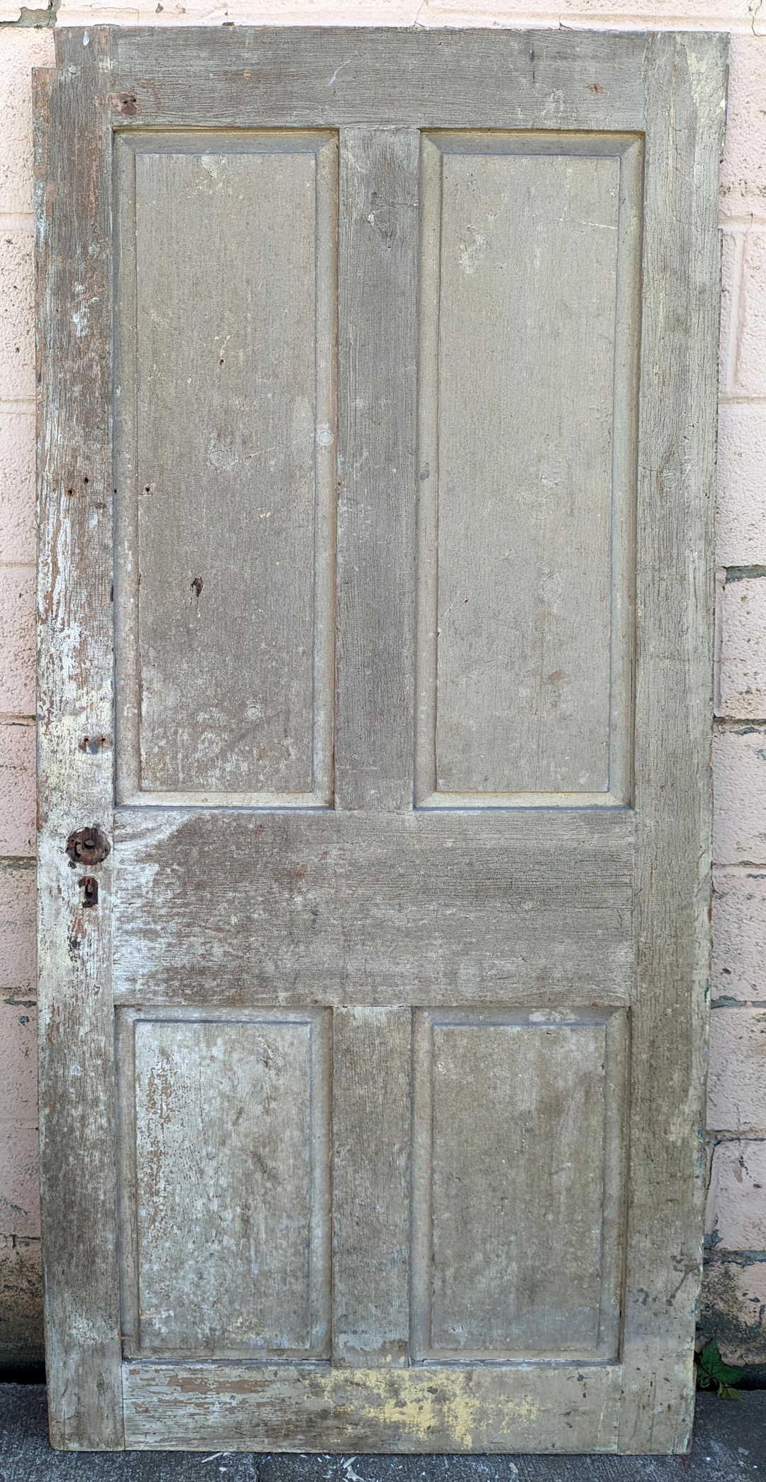 31"x74" Antique Vintage Old Reclaimed Salvaged Victorian SOLID Wood ...