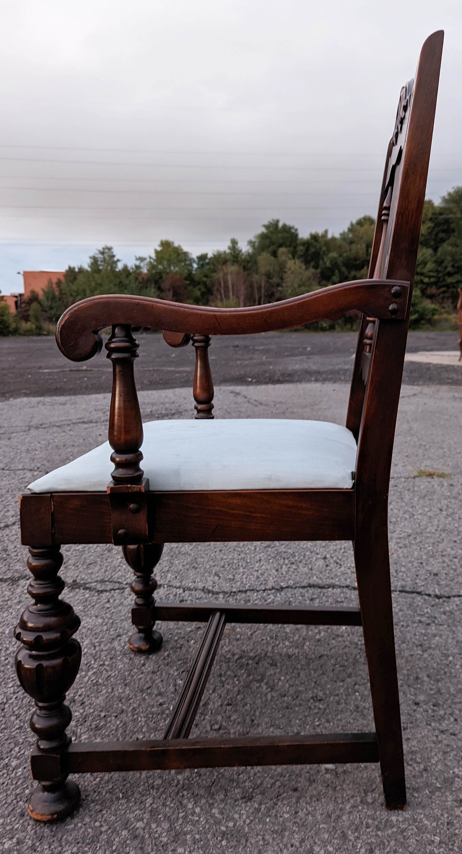 40h Antique Vintage Old drexel Solid Walnut - Etsy