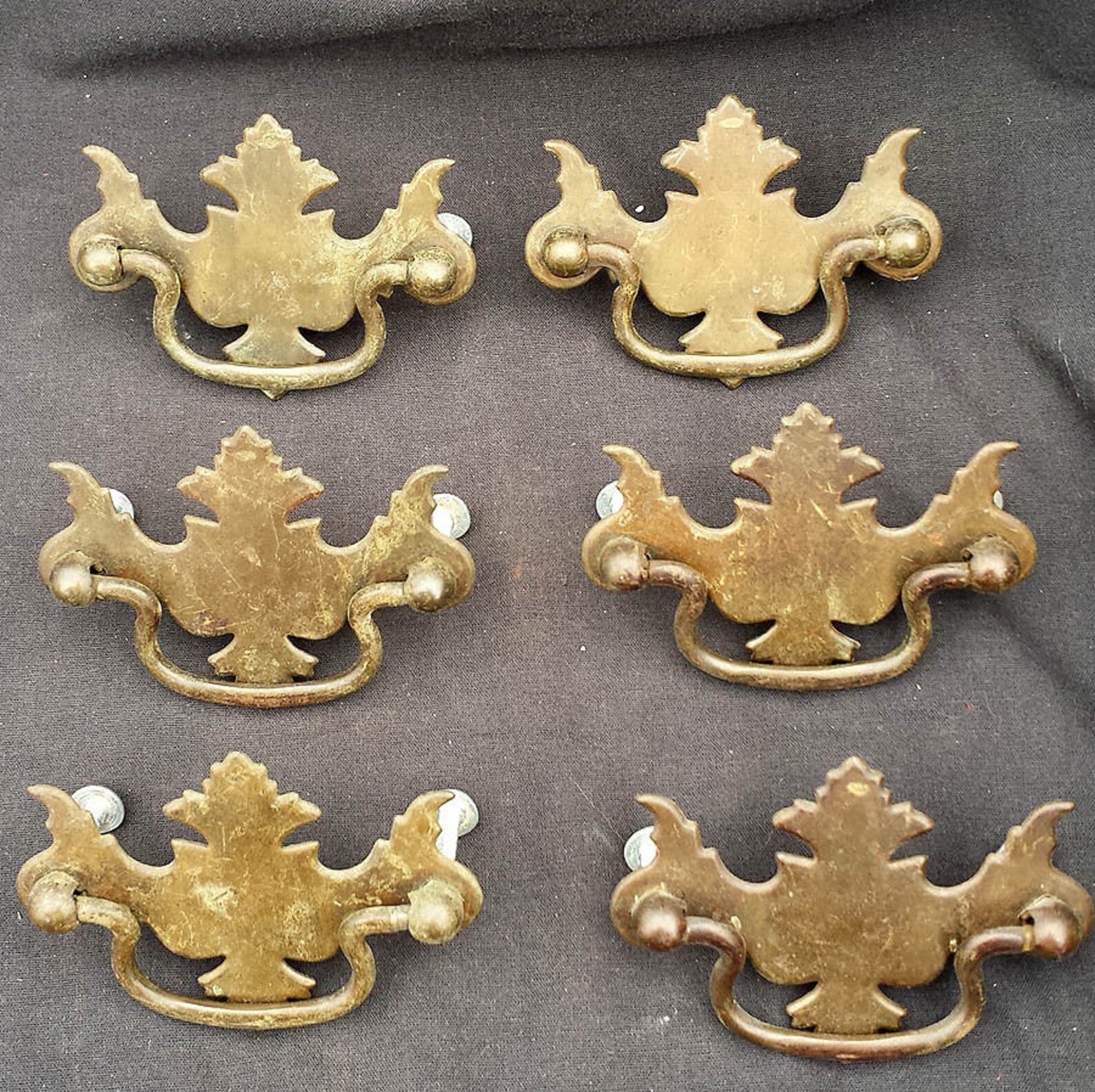 3 Availble Pair Vintage Colonial Metal Dresser Drawer | Etsy