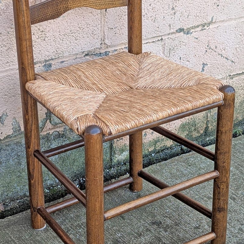Antique Ladder Back Chairs - Etsy