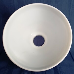 Vintage Light Diffuser Corning Milk Glass Textured Waffle Design Floor ...