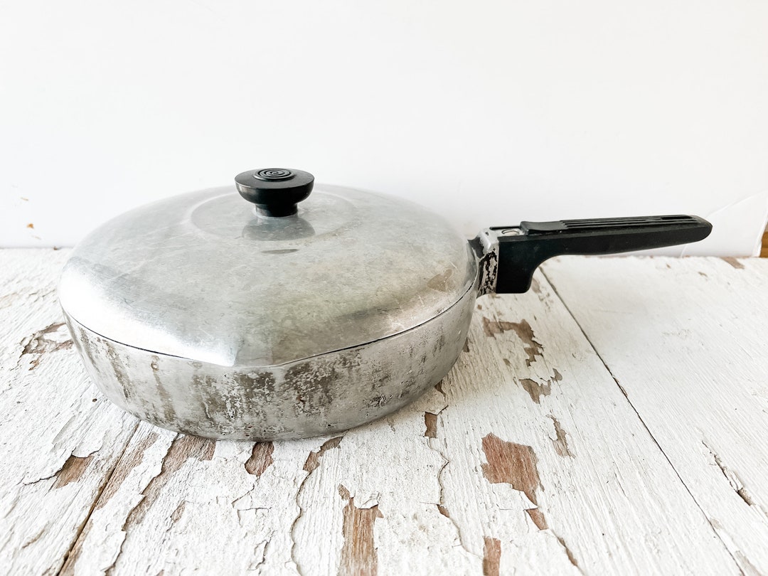 Vintage Antique Magnalite Wagnerware Wagner Ware Aluminum Saute Pan ...