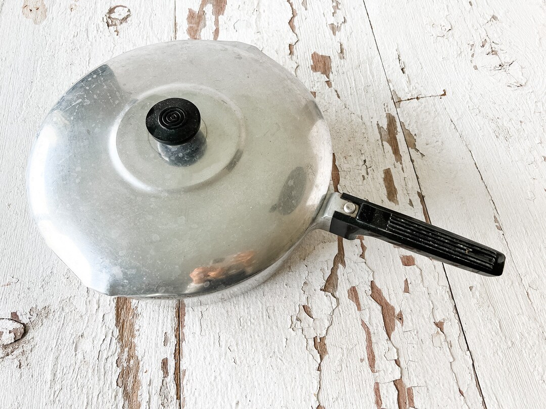 Vintage Antique Magnalite Wagnerware Wagner Ware Aluminum Saute Pan ...
