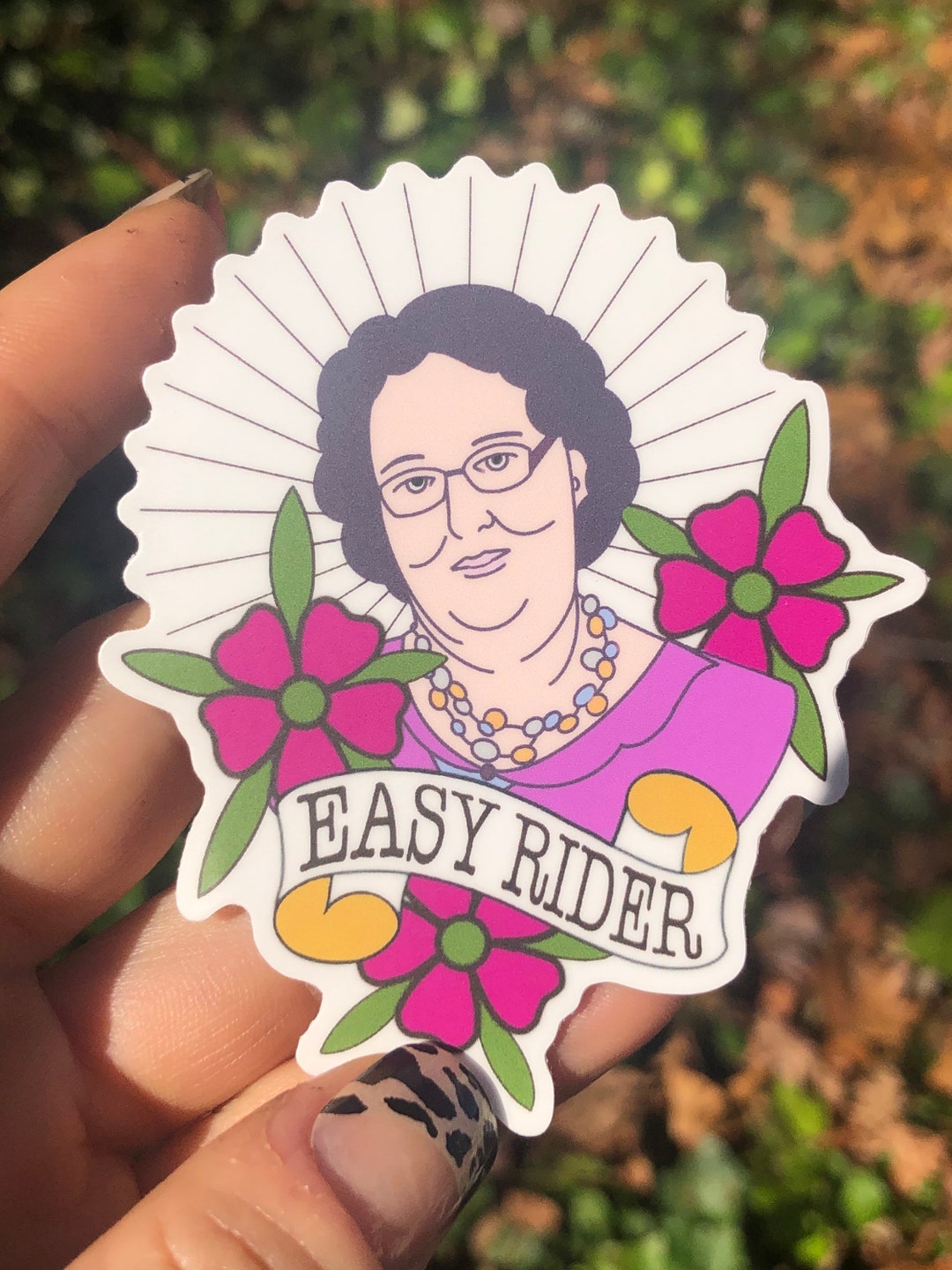 Phyllis Vance easy Rider Sticker - Etsy