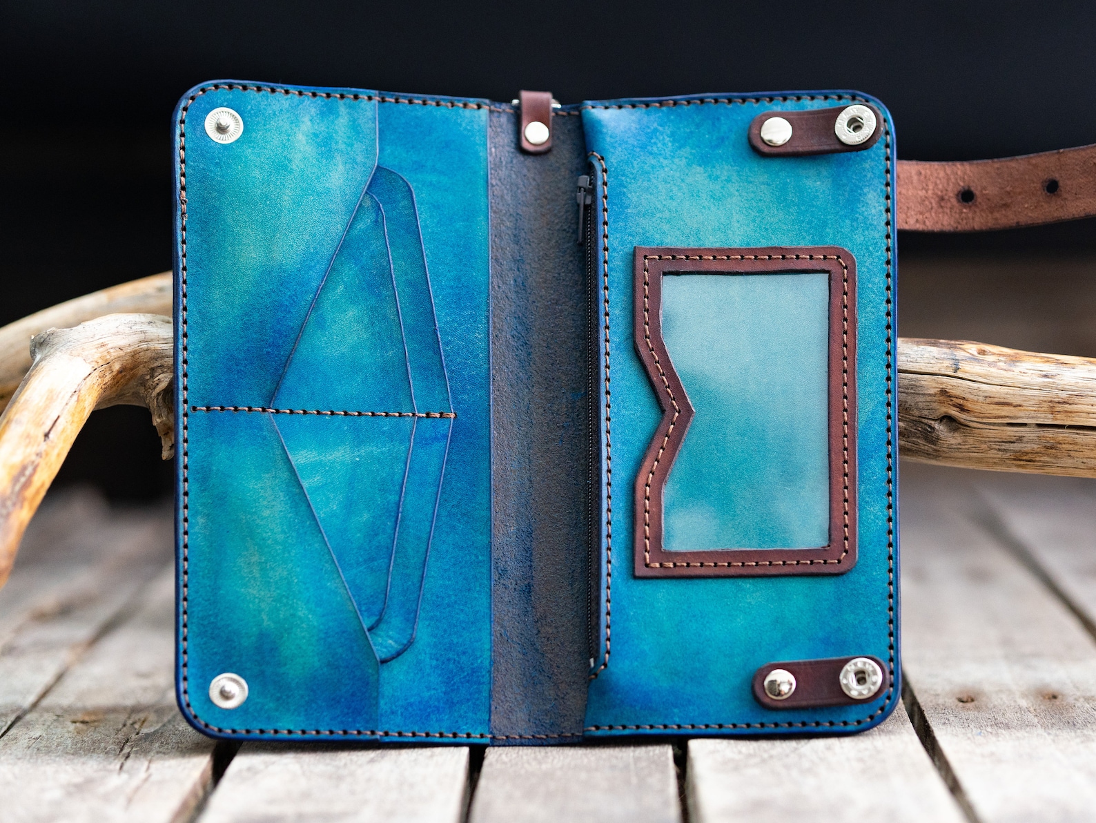 JEANS Long Wallet Leather Pattern / PDF Pattern for Leather Crafting - Etsy
