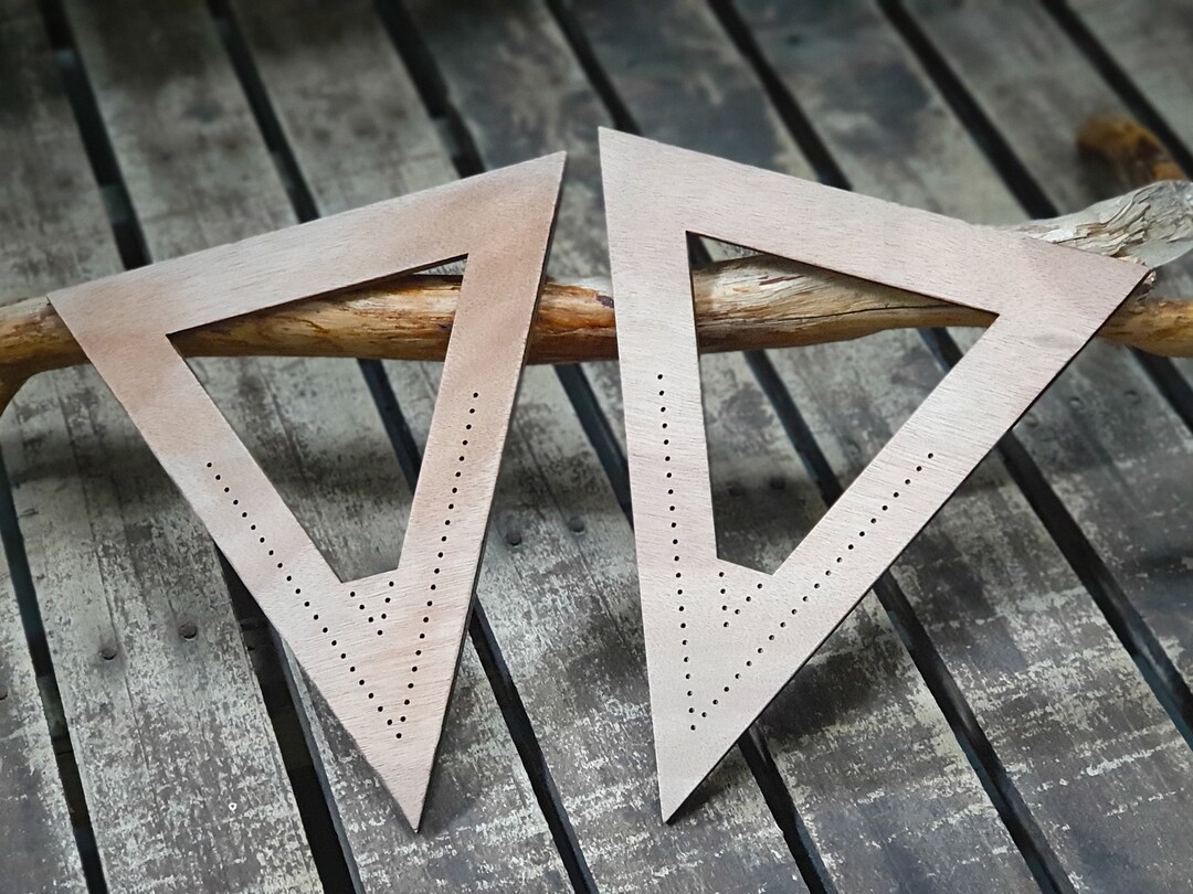 Triangular Wooden Handles for Bags, Plywood Handles for Tote Bags - Etsy