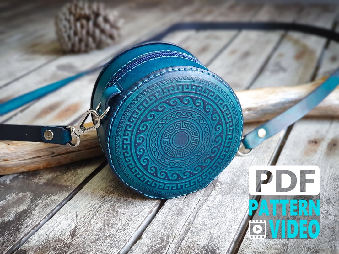 PDF Pattern. Small Round Zipper Pouch. Zipper Make up Bag Pattern - Etsy