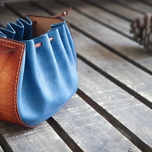 PDF Leather Pattern for Large Dice Pouch/ Drawstring Pouch Pattern ...