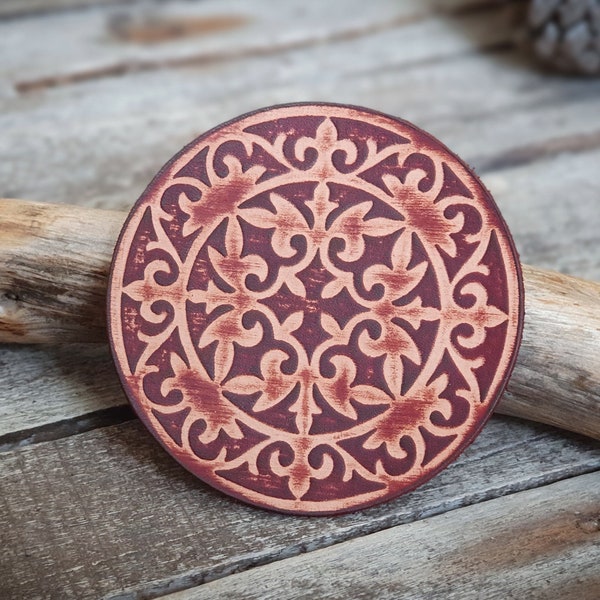 Leather Cross Patch - Etsy