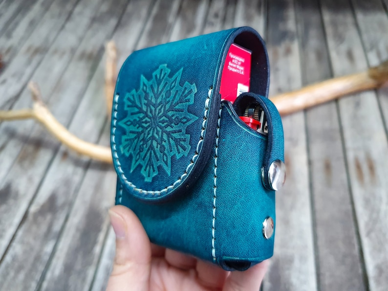 Leather Pattern / Cigarette Case With Small Lighter Slot / PDF - Etsy