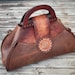 PDF Leather Pattern | Wooden Handles Handbag Leather Pattern - Etsy