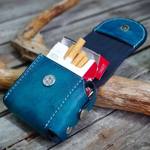Set of 3 PDF Leather Patterns / Cigarette Case With Small Lighter Slot ...
