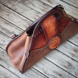 PDF Leather Pattern | Wooden Handles Handbag Leather Pattern - Etsy