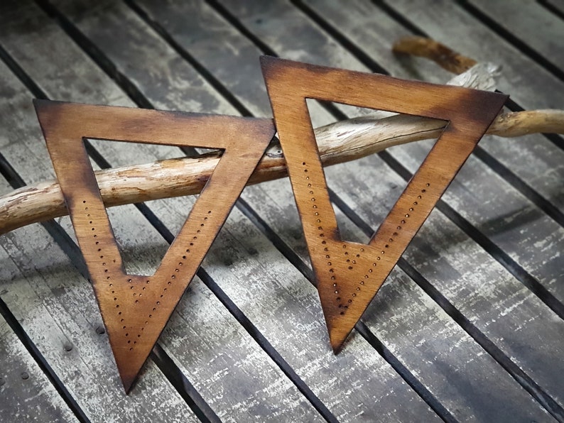 Triangular Wooden Handles for Bags, Plywood Handles for Tote Bags - Etsy