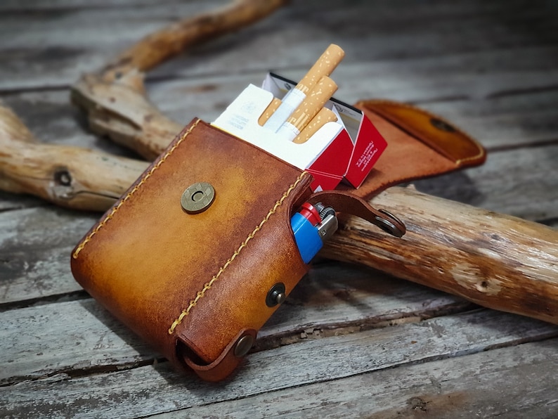 Set of 3 PDF Leather Patterns / Cigarette Case With Small - Etsy