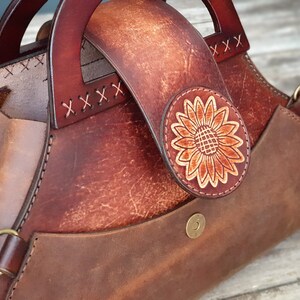 PDF Leather Pattern | Wooden Handles Handbag Leather Pattern - Etsy