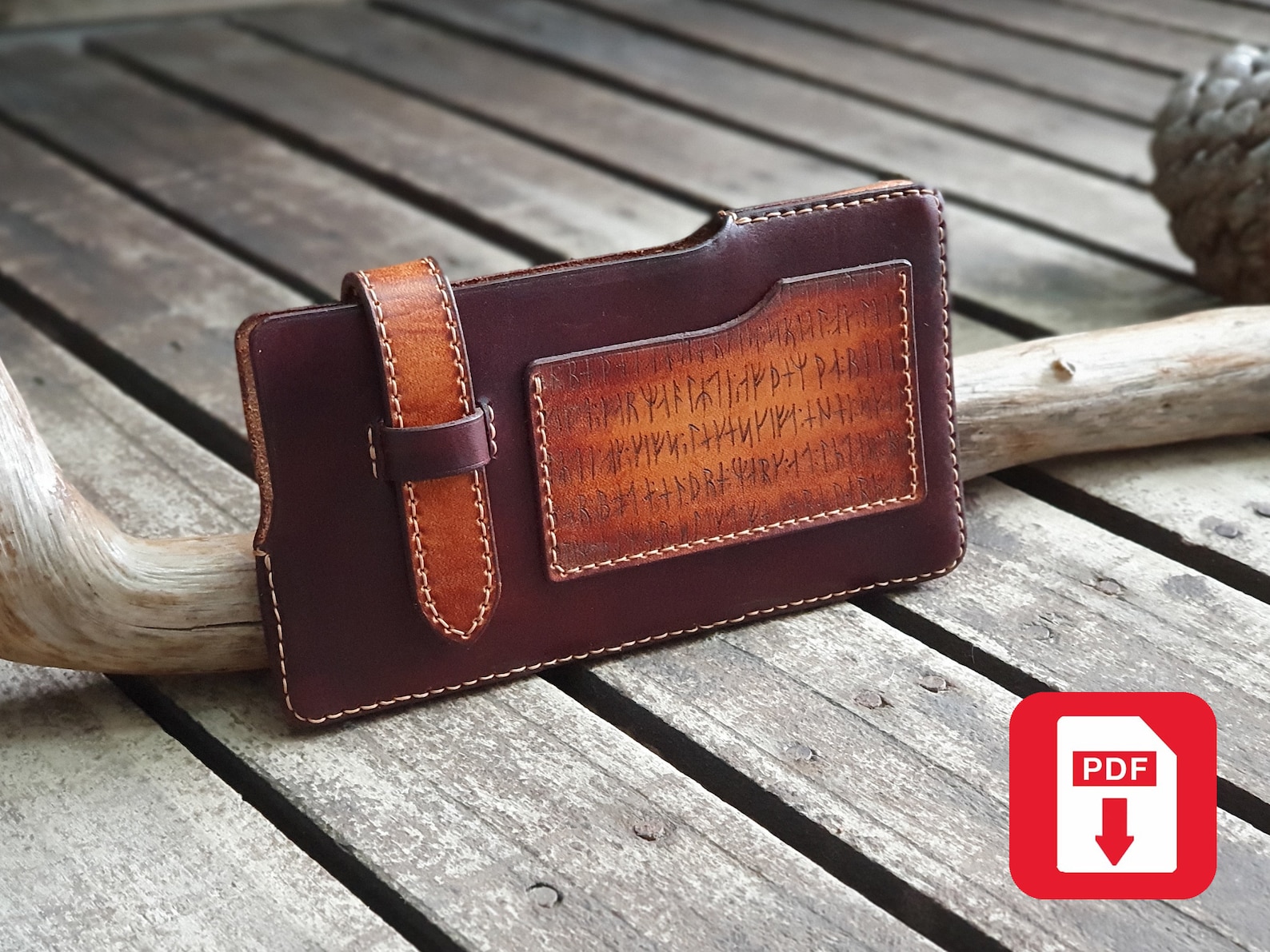 PDF Leather Phone Case /wallet Pattern. Leather Pattern Plus "how To ...