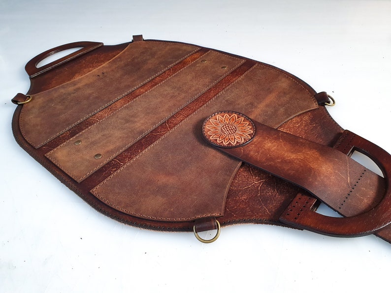 PDF Leather Pattern Wooden Handles Handbag Leather Pattern - Etsy
