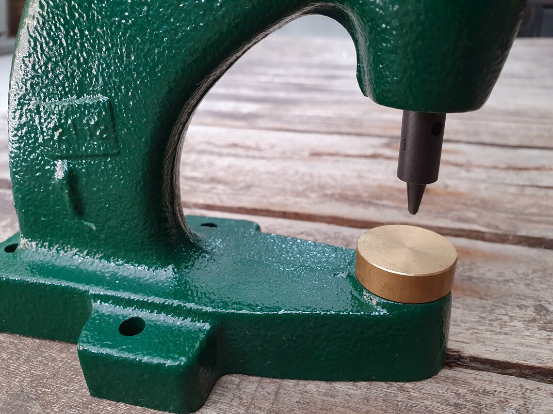 No1 Press Machine for Leather Crafting. Hole Punching Setting - Etsy