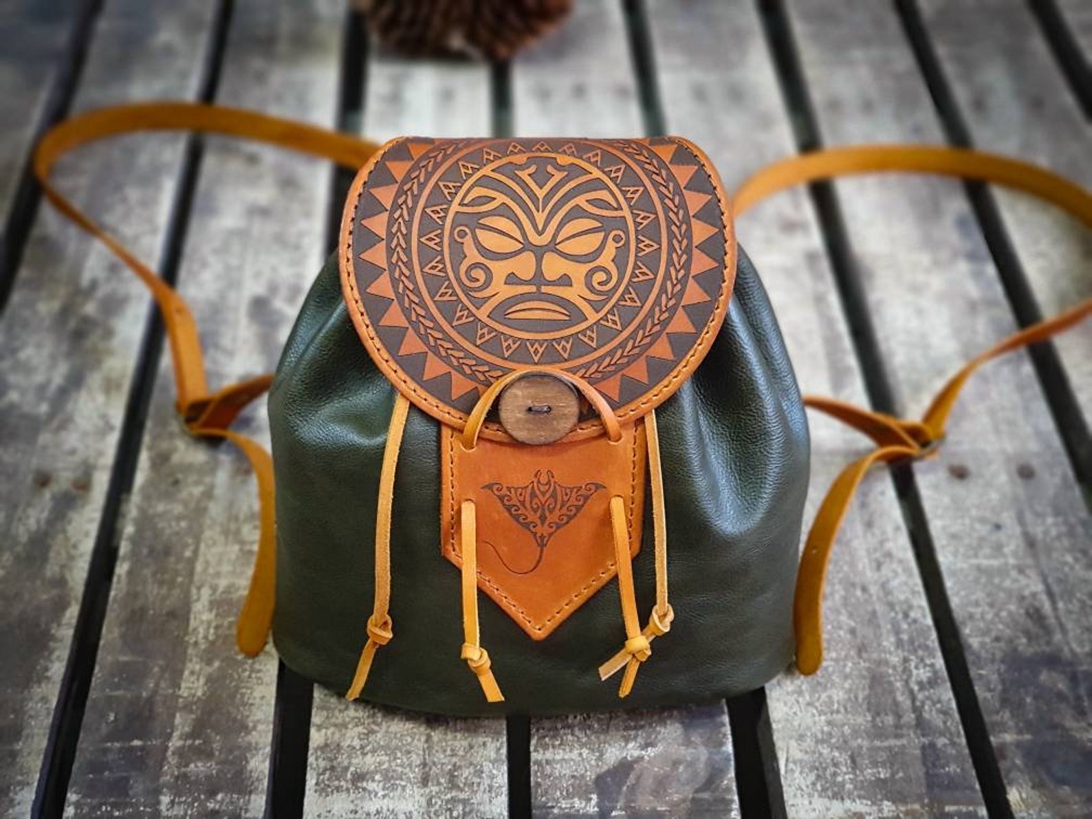 PDF Pattern. Leather Pouch Backpack With Video - Etsy