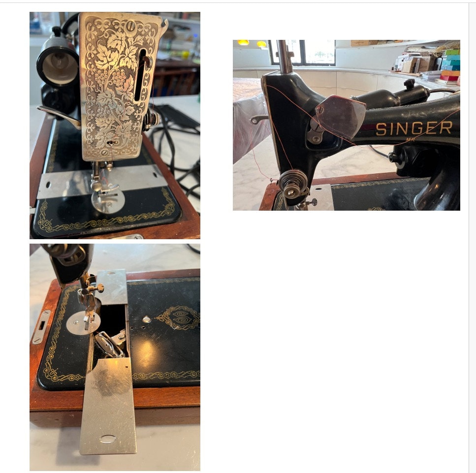 Singer 128-13 Portable Sewing Machine - Etsy