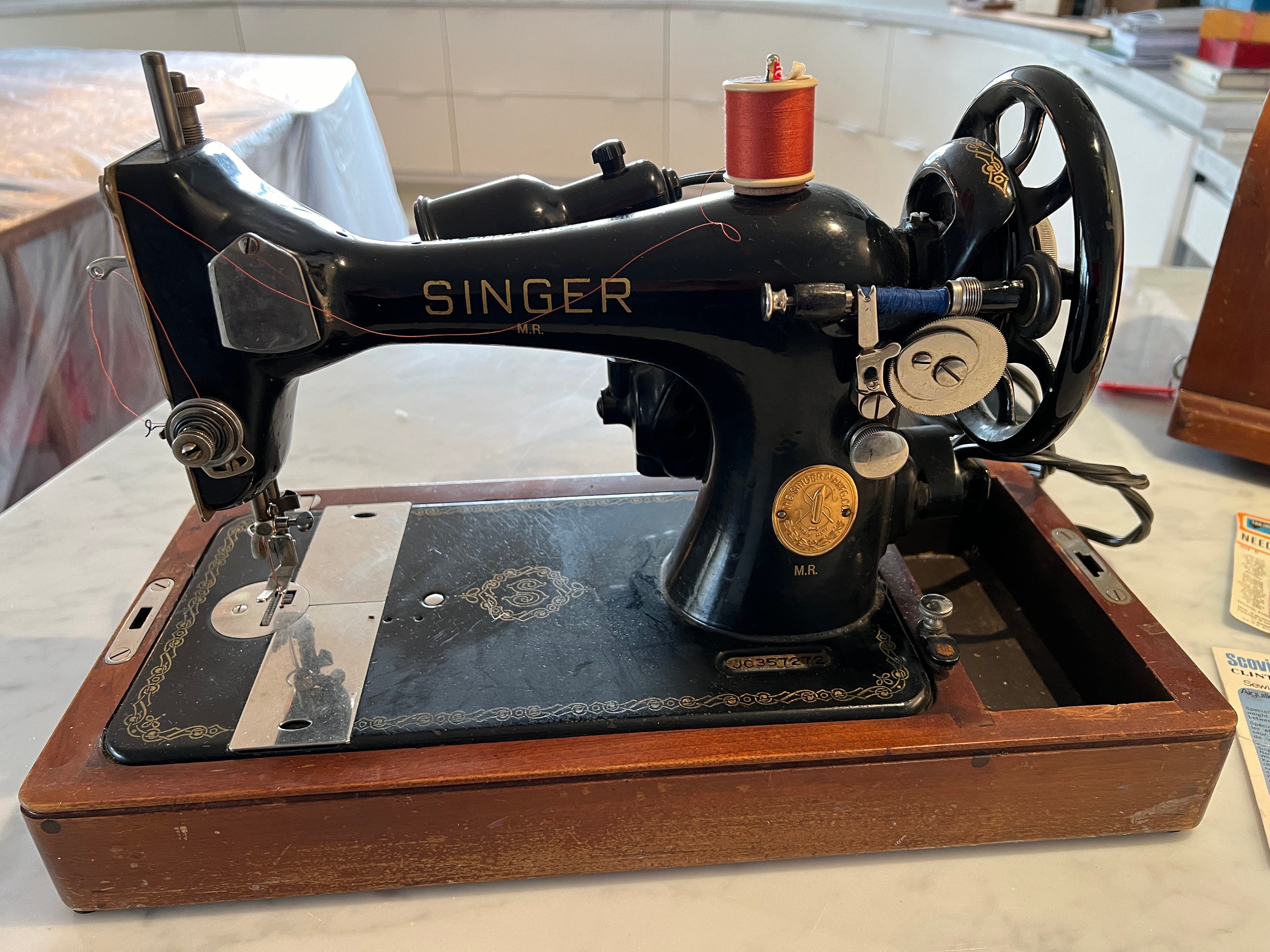 Singer 128-13 Portable Sewing Machine - Etsy