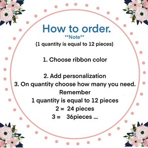 Personalized Favor Ribbon/funeral Capias/wedding/quinceañeras/listones ...