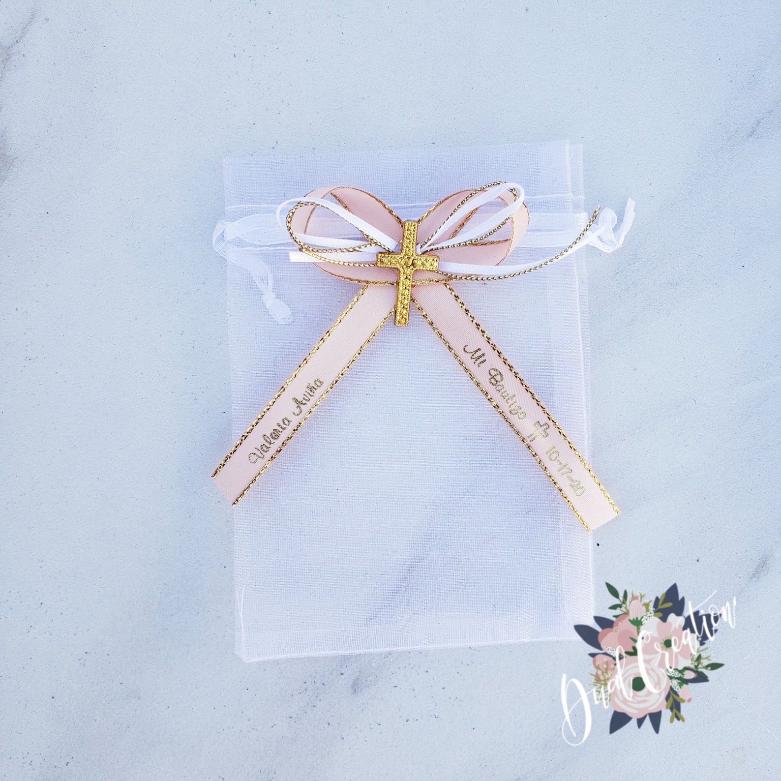 Personalized Organza Bag With Ribbon/personalized | Etsy