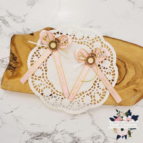 Bridal Shower Ribbons - Etsy