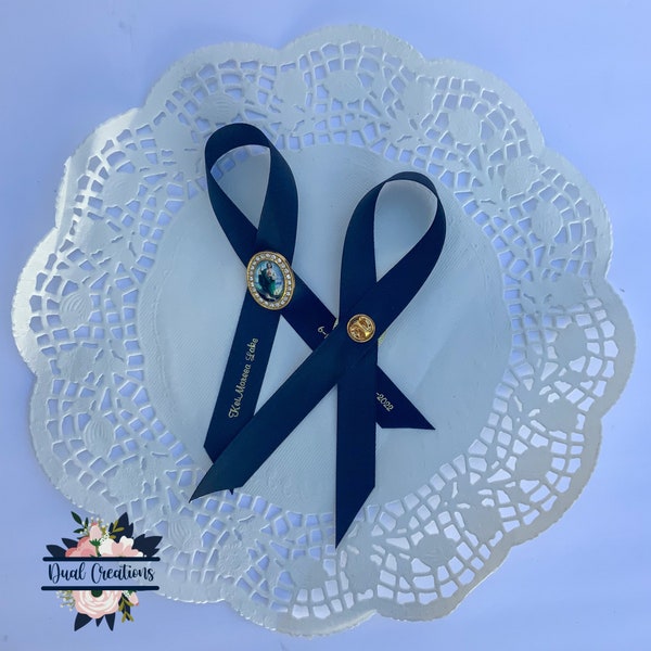 Memorial Ribbon Pins for Funerals - Etsy
