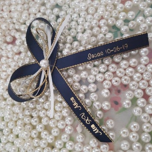 Personalized Favor Ribbon/funeral - Etsy