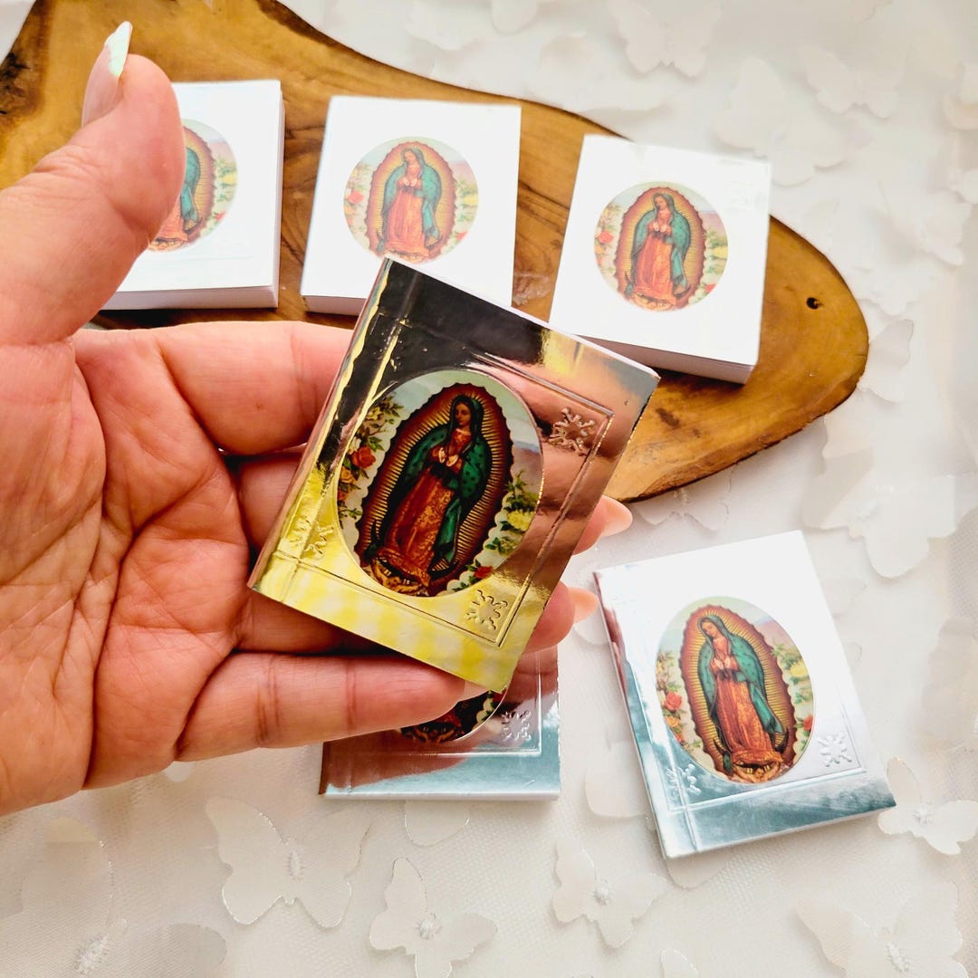 Mini Spanish Our Lady of Guadalupe Bible: Catholic Party Favors - Etsy