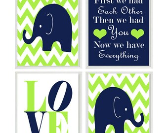 Navy Blue Lime Green | Etsy