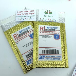 Elf Prop Elf Arrival Envelope or Box Departure NO DOLL - Etsy