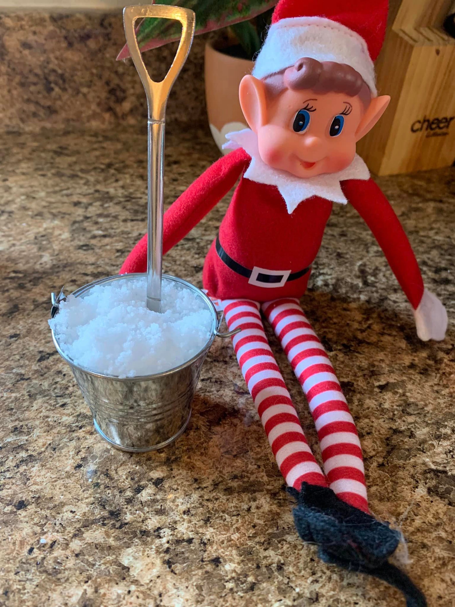 Elf Props Instant Snow Fake Snow Slime Supply Shovel Bucket Option - Etsy