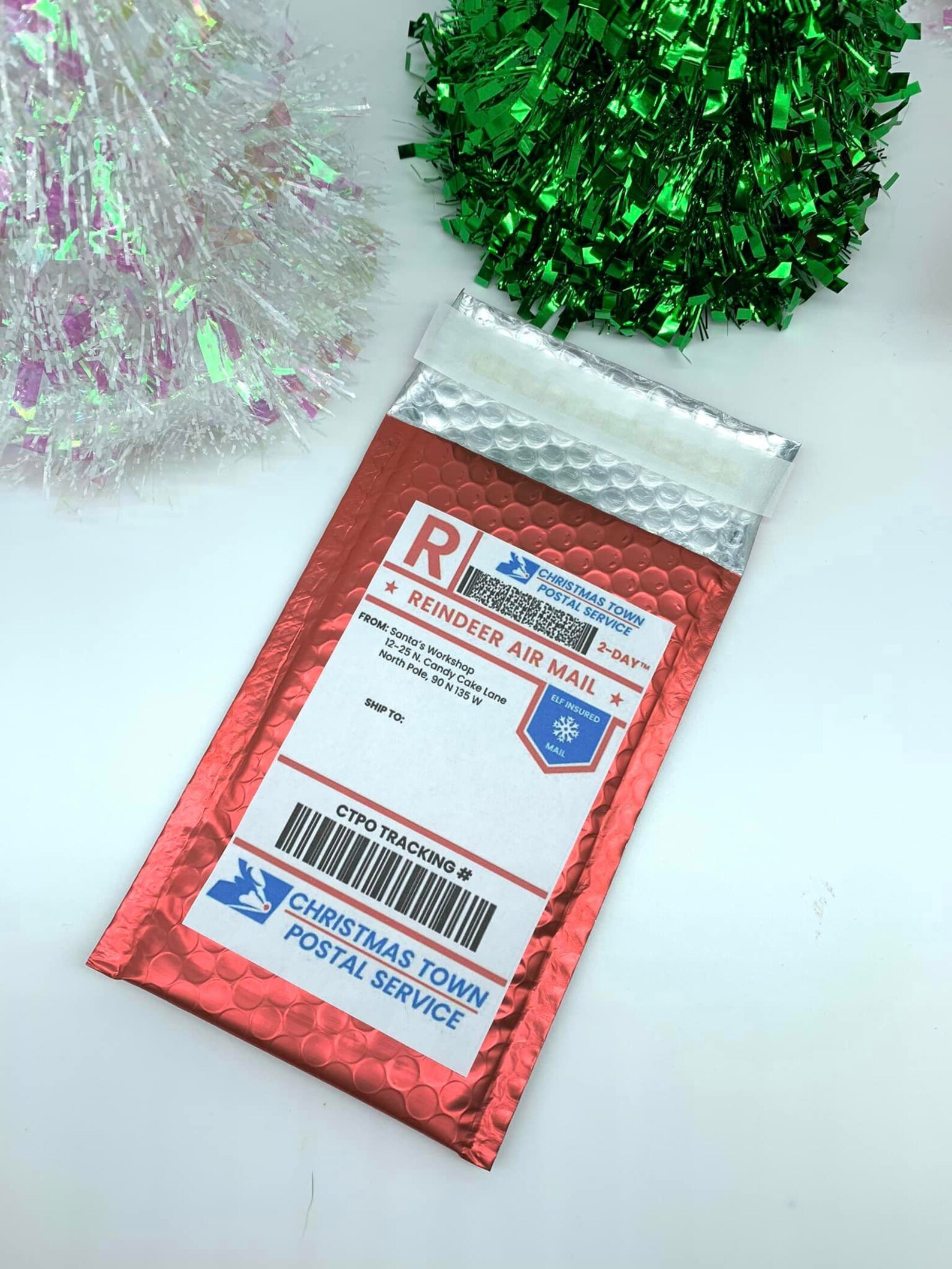 Elf Prop Elf Arrival Envelope or Box Departure NO DOLL - Etsy