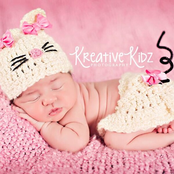 Crochet Baby Boy Cat Outfit - Etsy