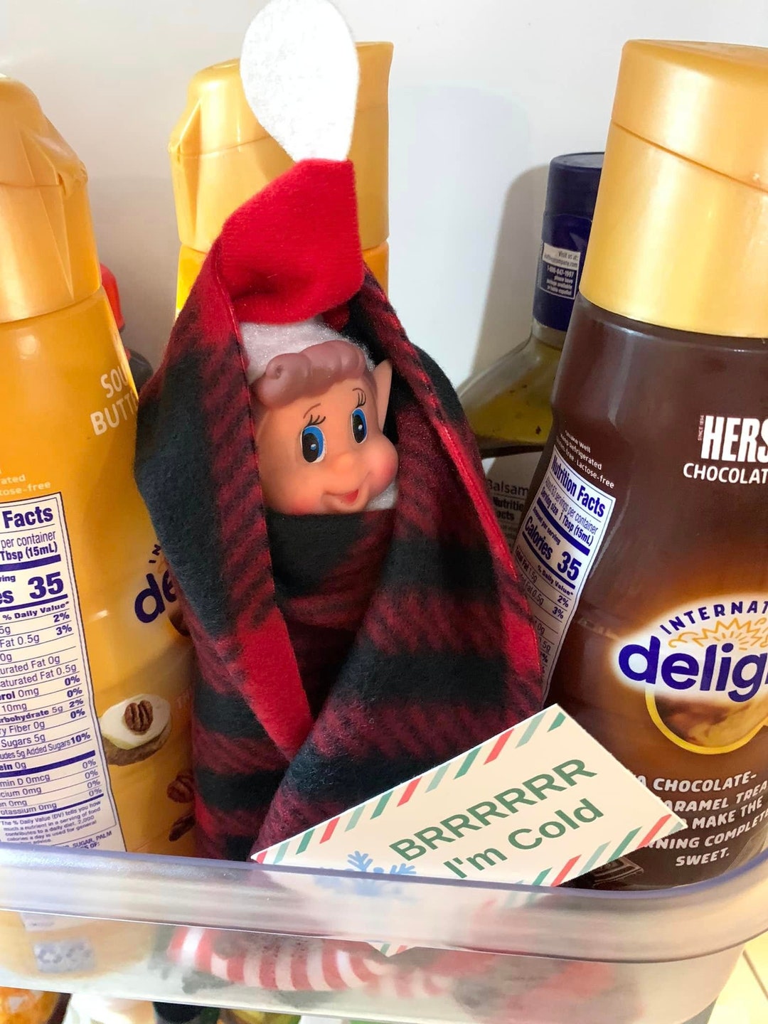 Elf Props Blanket NO DOLL Brrrr I'm Cold - Etsy