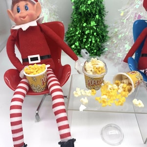 ELF Prop Miniature Deluxe Popcorn Tub Dollhouse Slime Charms Craft ...