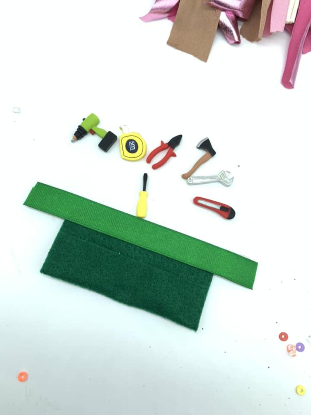 Elf Prop Mini Fake Tools Christmas Supplies Miniature Tool Belt - Etsy