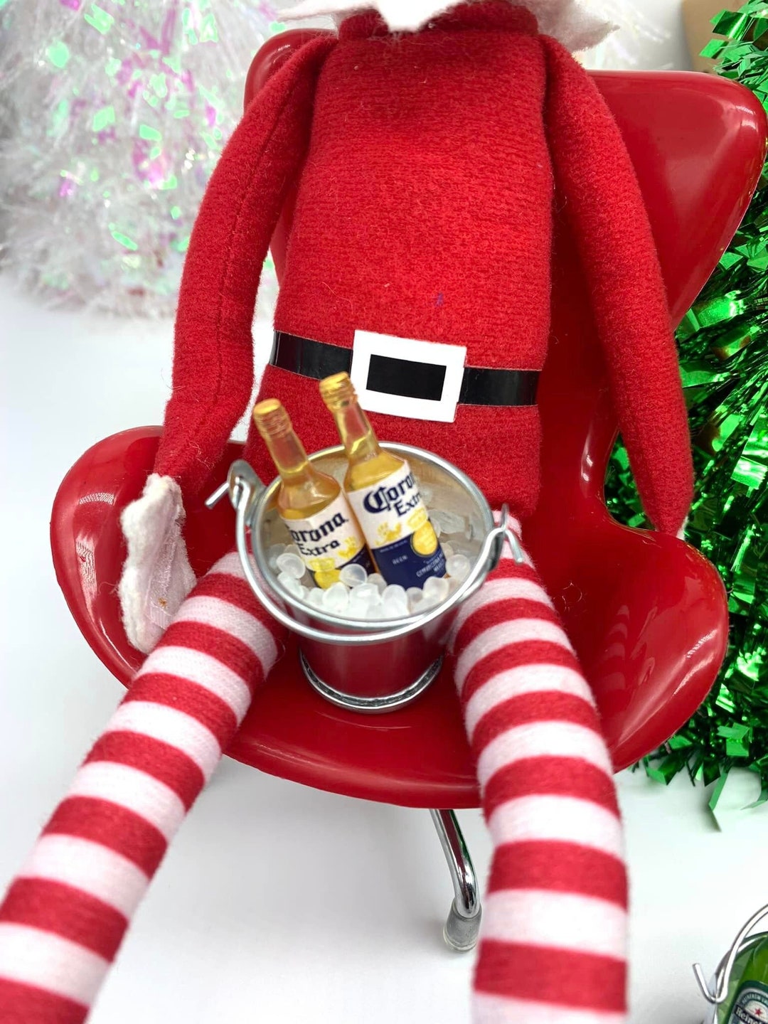 Elf Props Elf Size Bucket of Beer Ice Alcohol Whiskey Vodka Elf Prop ...