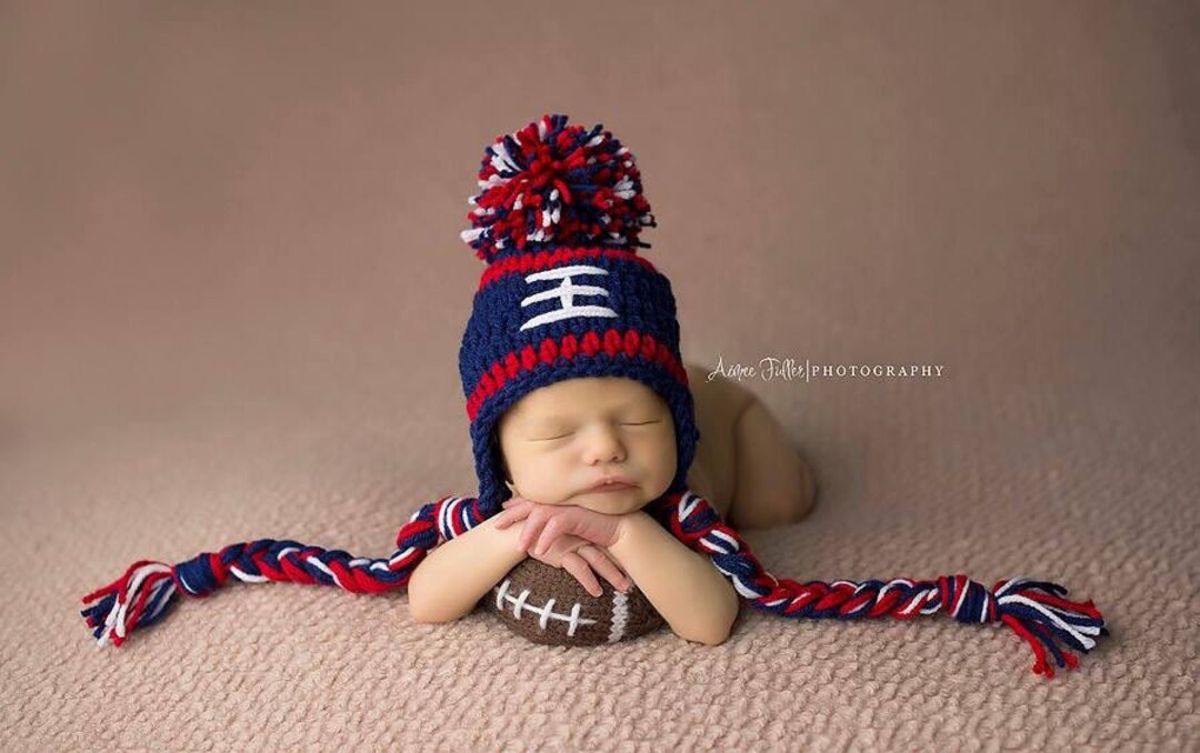 New England Patriots Baby Boy Hat FOOTBALL Newborn Baby Boy or Girl ...