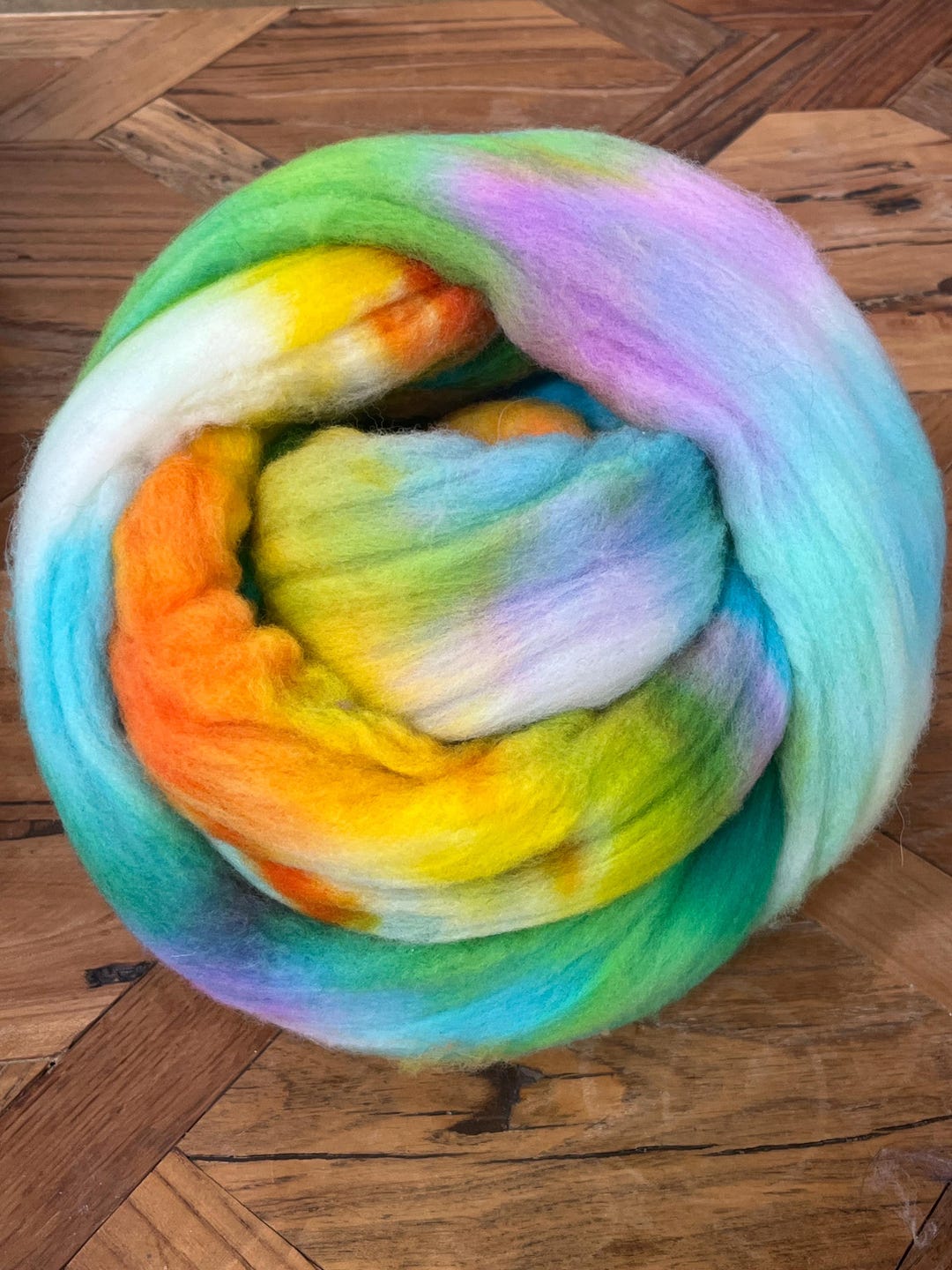 Wool for Spinning, Spin Fiber, Superfine Hand Spinning Roving - Hand ...