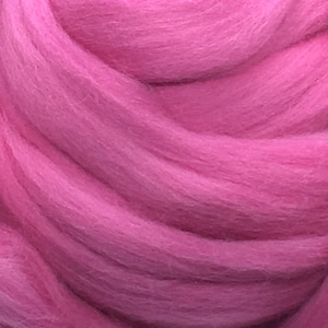 Red and Pink Wool Roving SAMPLER Merino 23 Micron Soft Wool Top, Spin ...