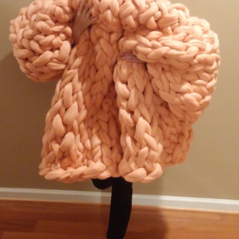 Peach Throw - Etsy