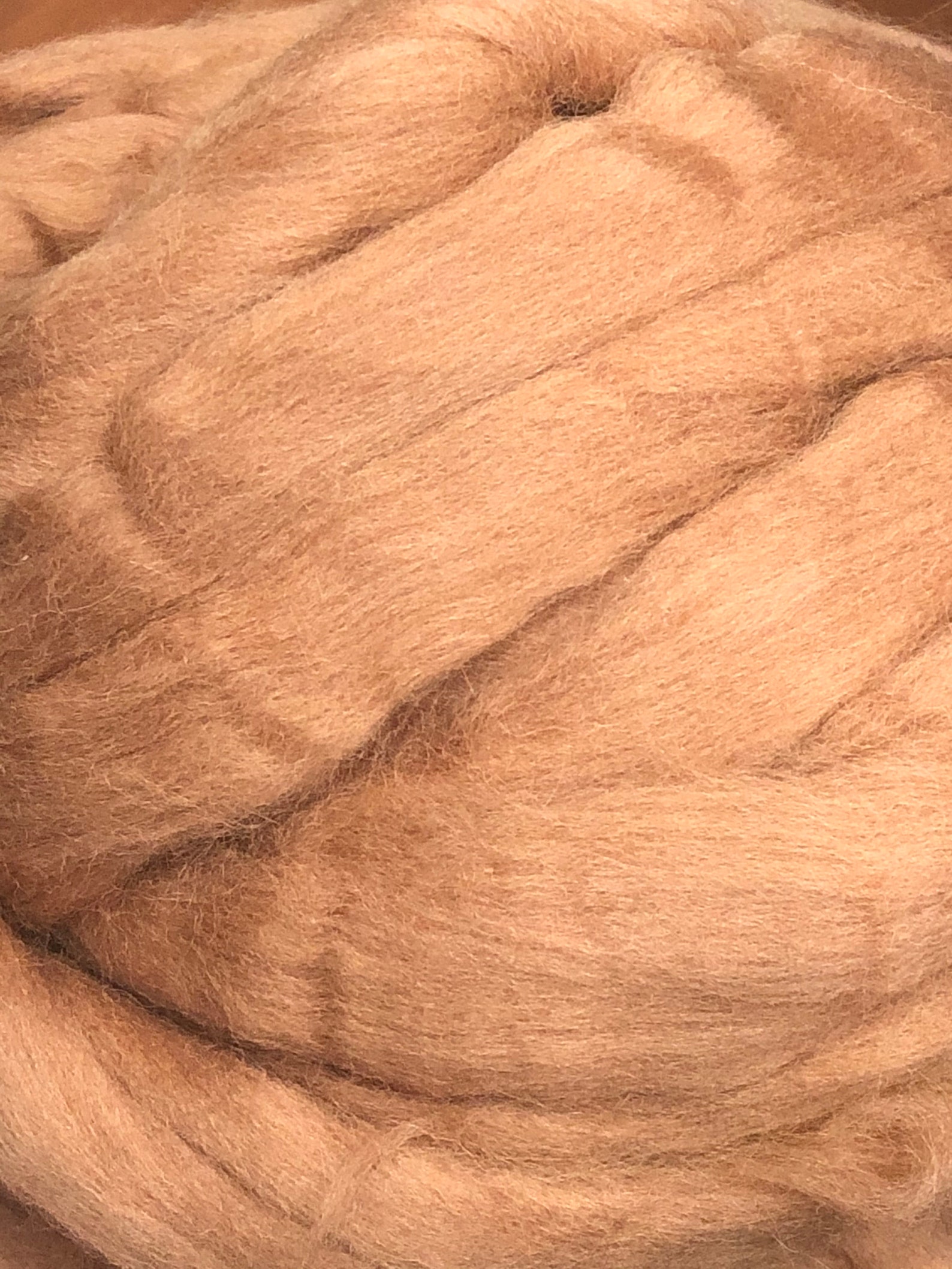 Wool Roving Fawn Tan Wool Tan Roving Wool Rove Skin Tone - Etsy