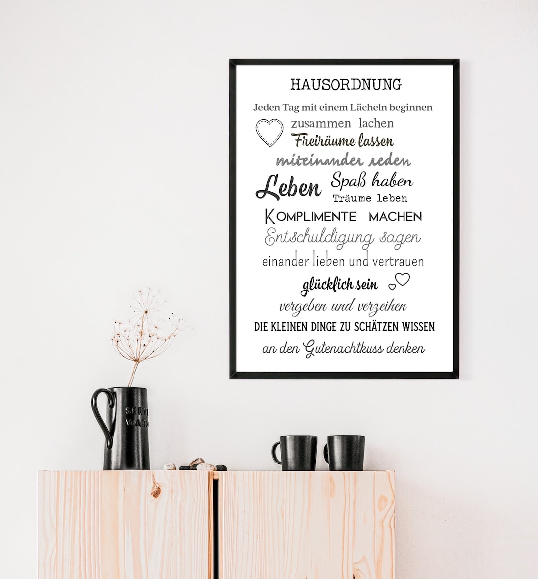 Poster House Rules Digital Download Wall Decoration Image House ...