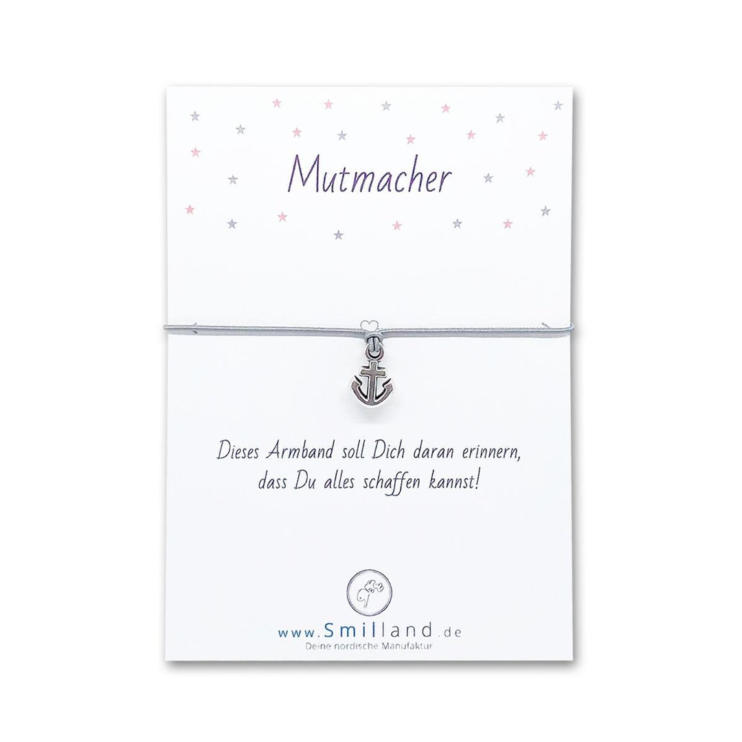 Lucky Bracelet Anchor Hanging Silver Maritime Lucky Charm - Etsy