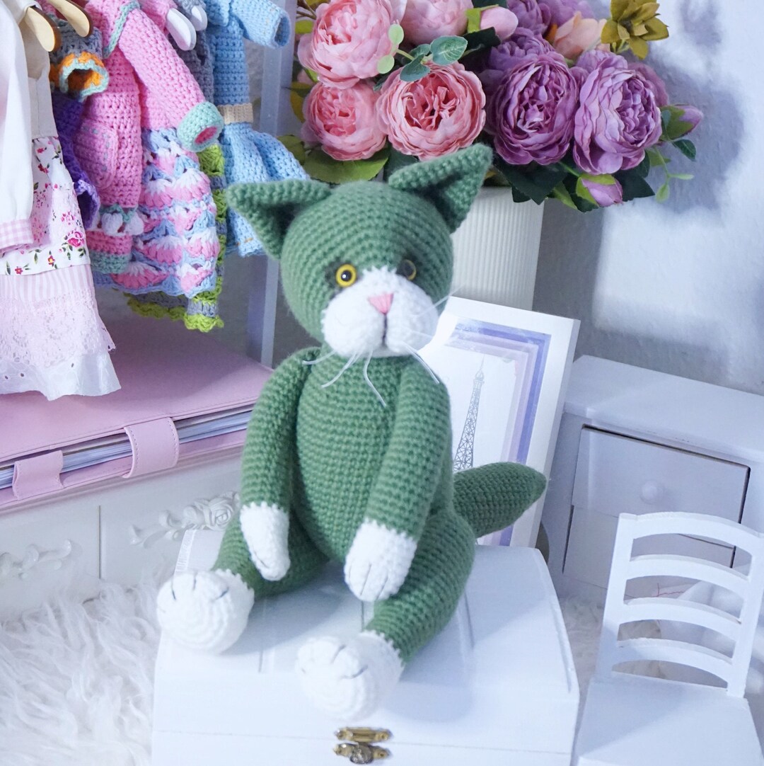 Cat Crochet Pattern - Etsy